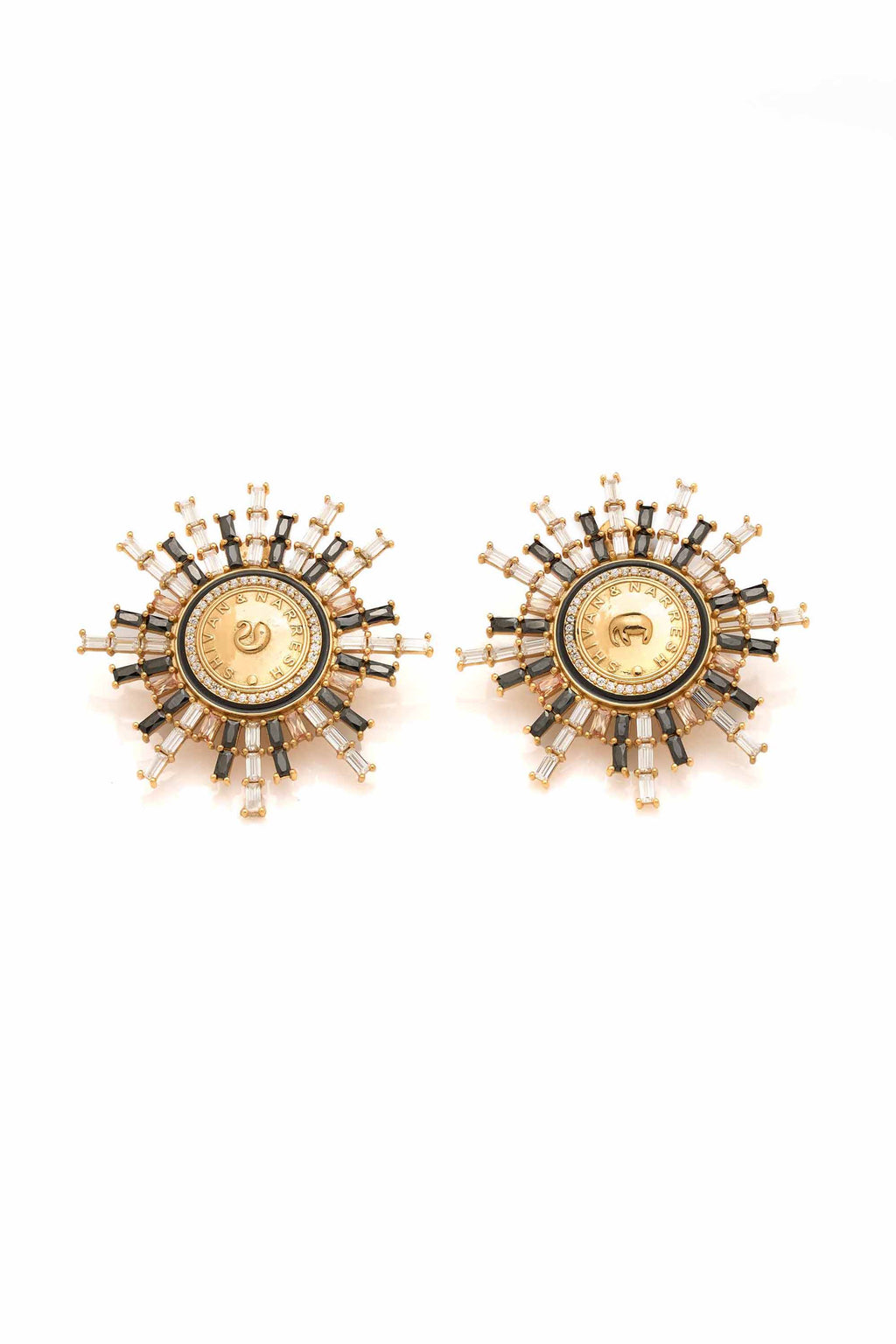 Numisma Star Burst Earrings available only at Shivan and Narresh – SHIVAN & NARRESH