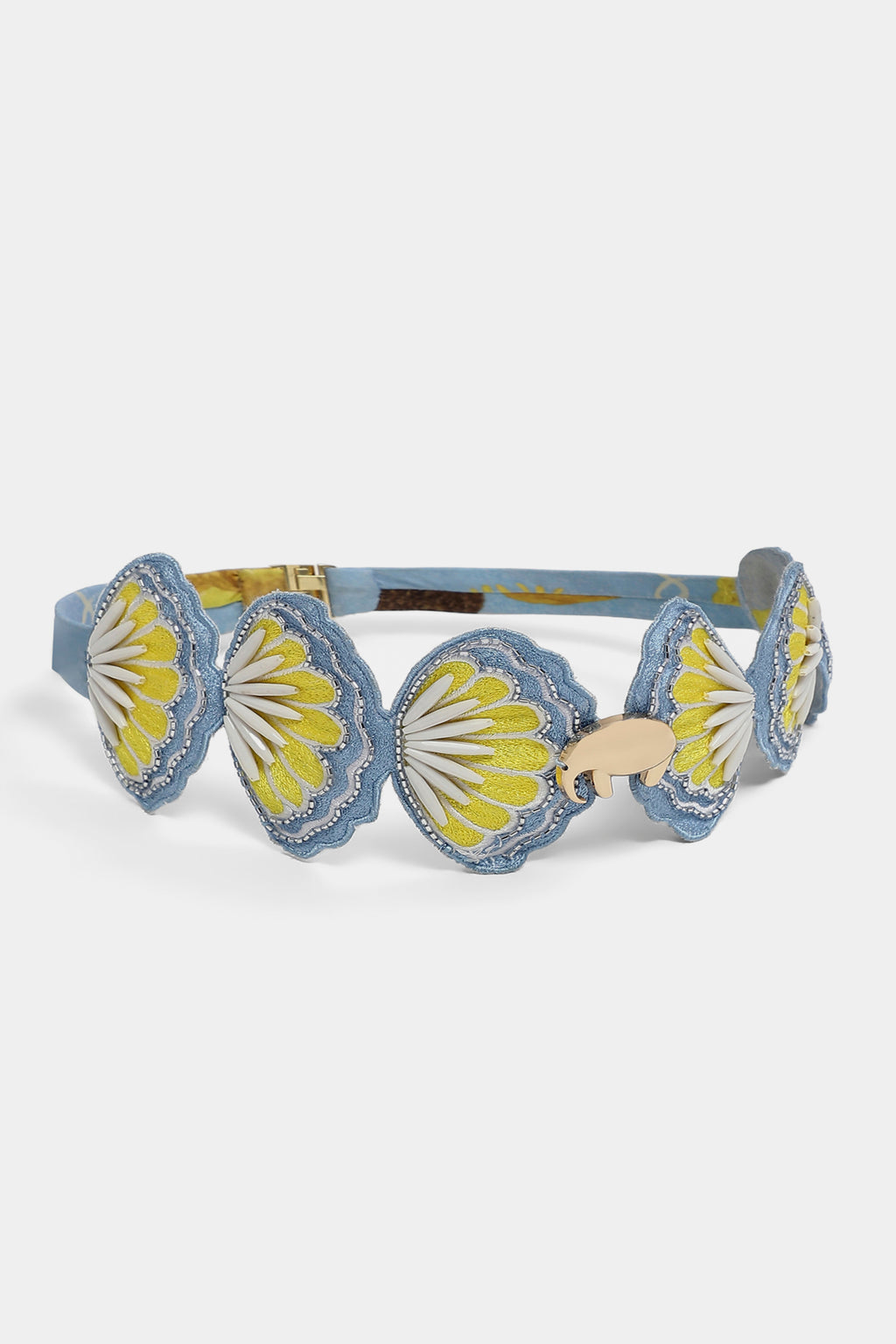 Primordi Shell Belt available only at Shivan and Narresh – SHIVAN & NARRESH