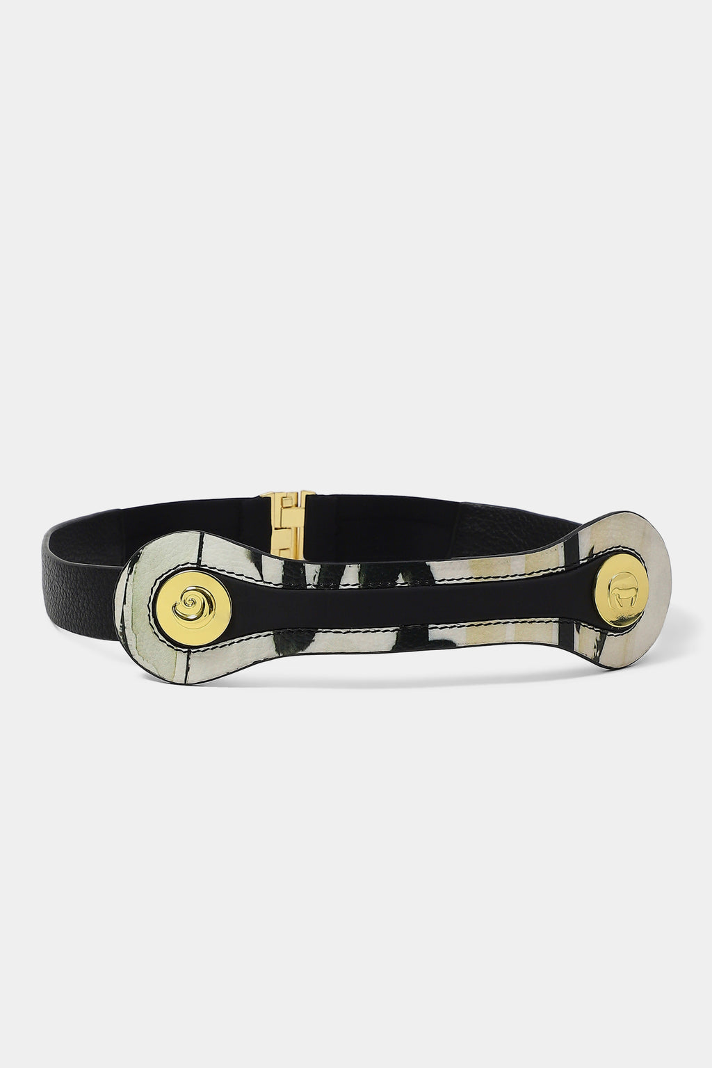 Saun Ellipsoid Button Belt available only at Shivan and Narresh ...