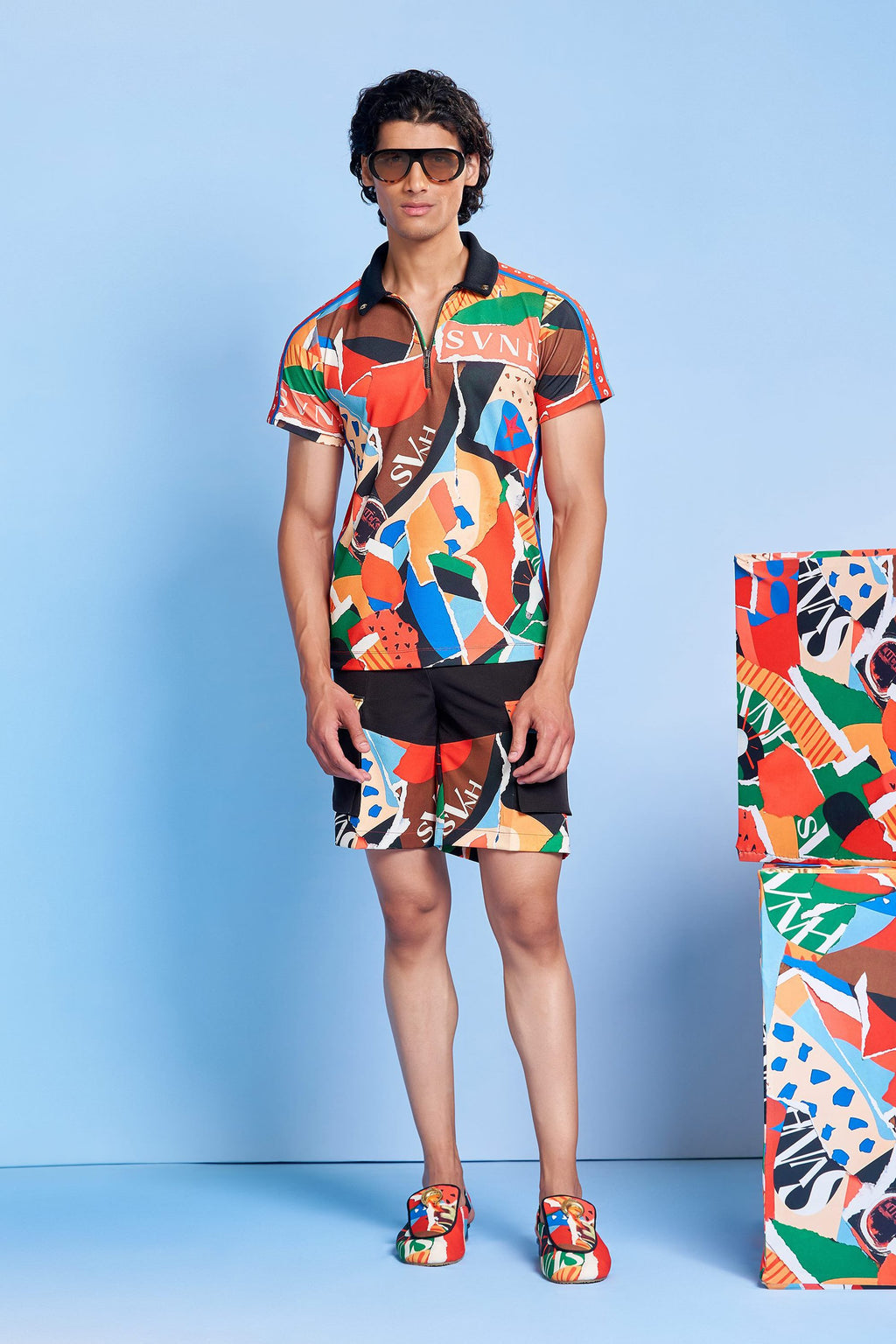 Légèrmash Zipper Polo available only at Shivan and Narresh – SHIVAN ...