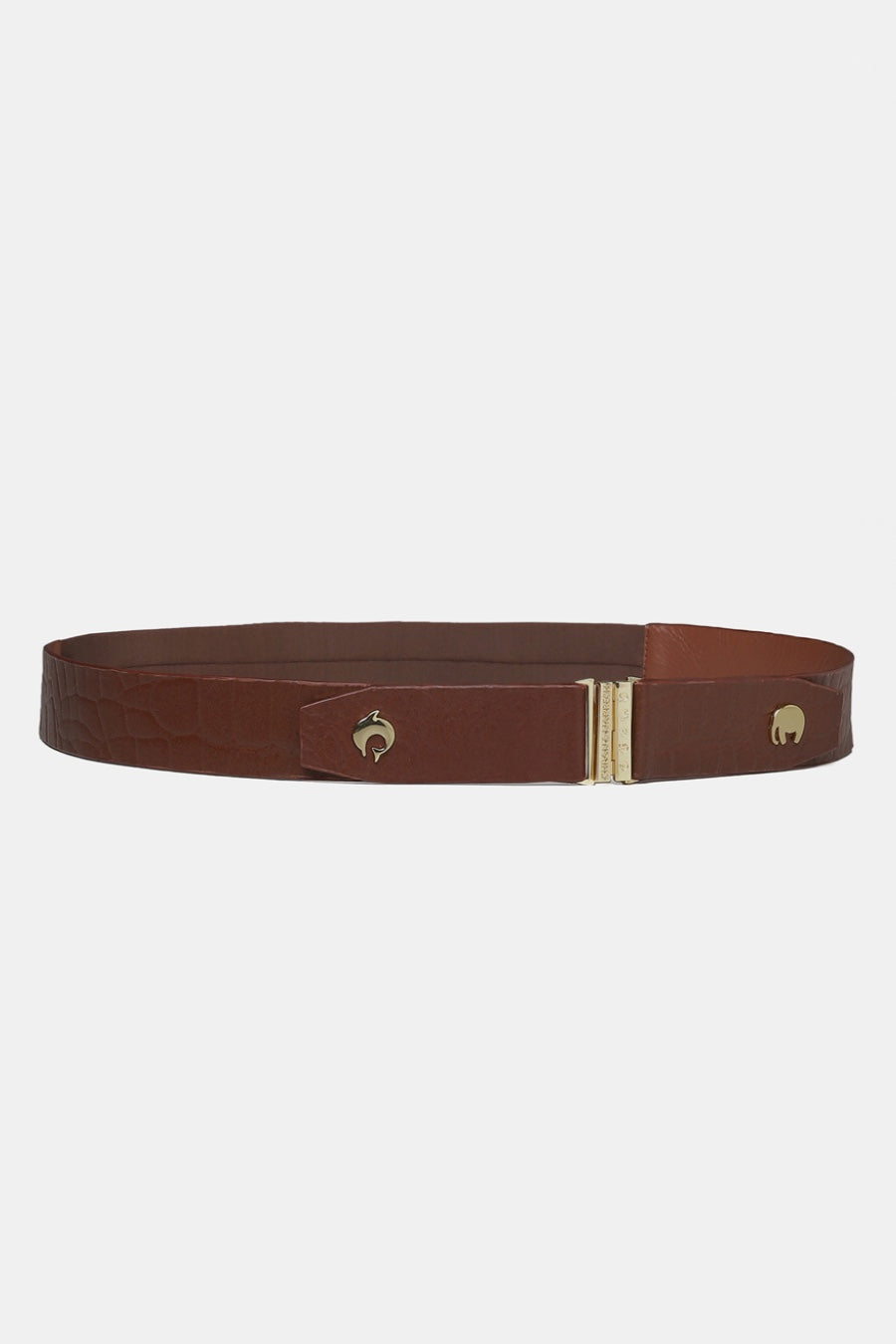 Tan Iconopin Belt available only at Shivan and Narresh – SHIVAN & NARRESH
