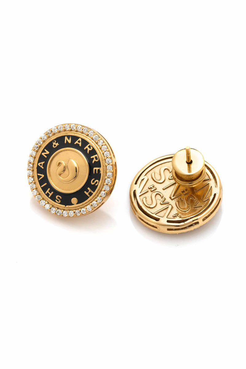Numisma Coin Studs available only at Shivan and Narresh